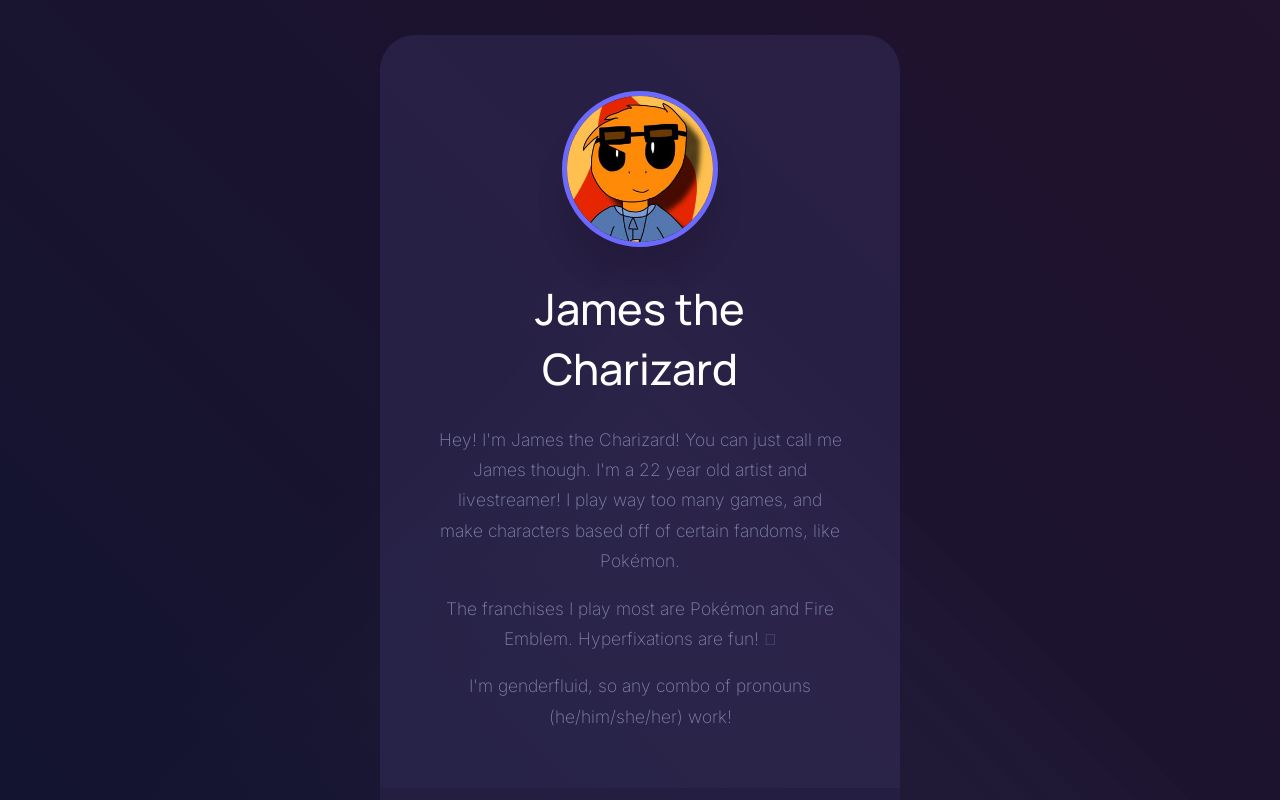 James the Charizard!